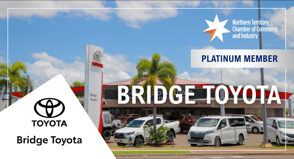 Welcome New Member - Bridge Toyota Darwin, Palmerston, and Gove ...